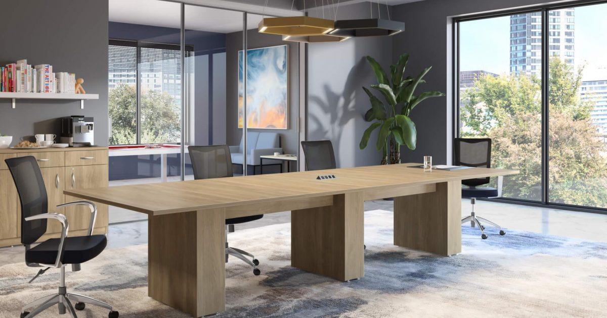 Logiflex | Rectangular Bases | Conference tables